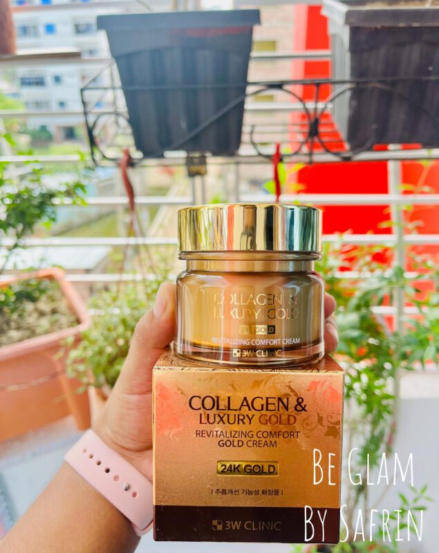 3w Clinic Collagen & Luxury 24k Gold Cream - Be Glam by Safrin