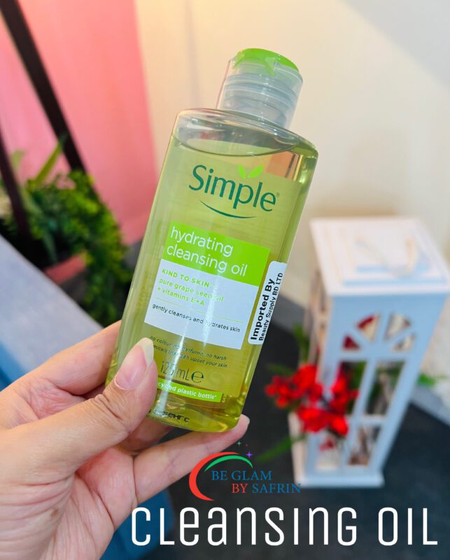 Simple Hydrating Cleansing Oil - Be Glam by Safrin